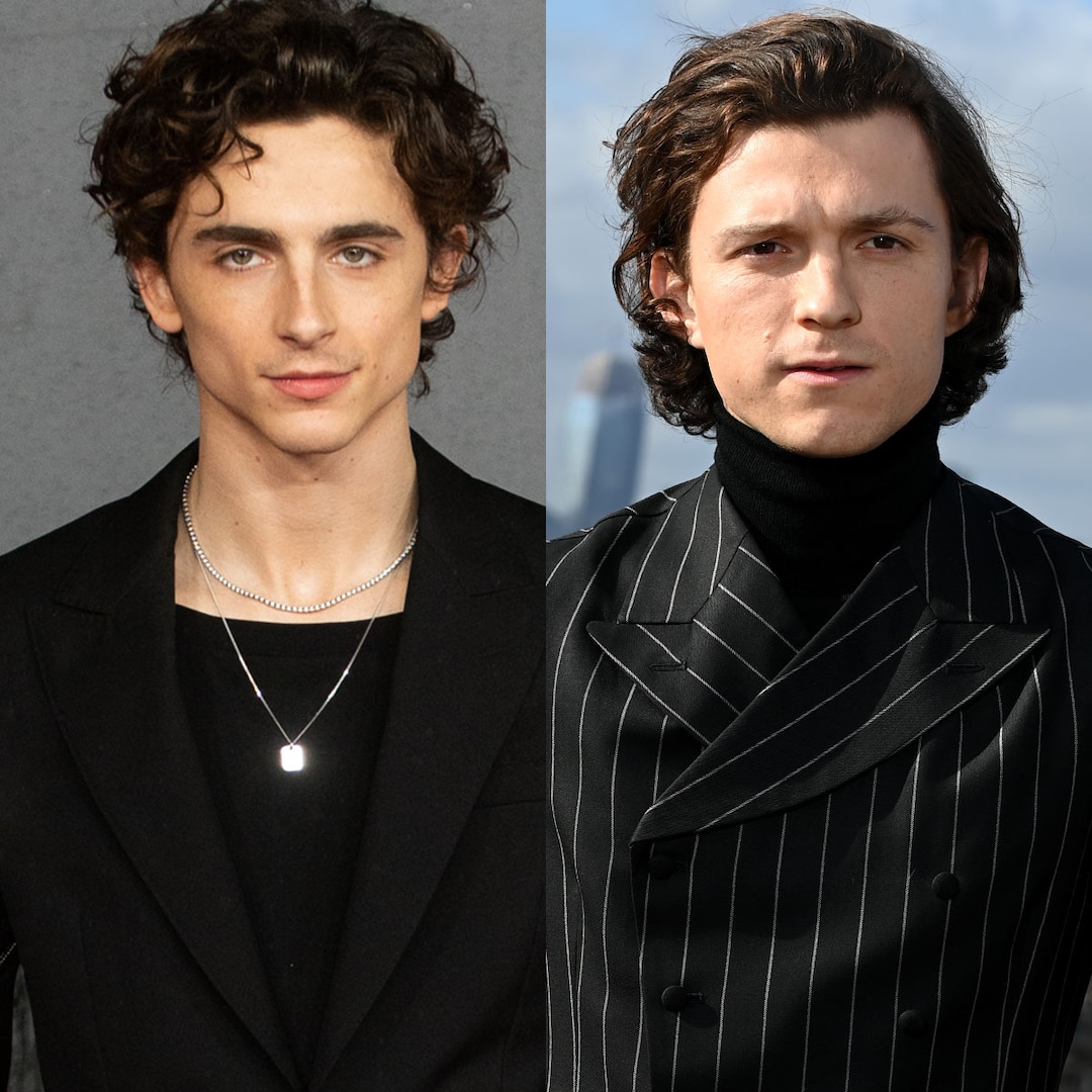 Watch The Moment Tom Holland Called Timothée Chalamet Live On Air